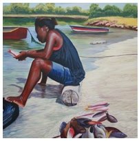 Jamaica landscape artist Shaun Reid destined for world fame - Anthea ...